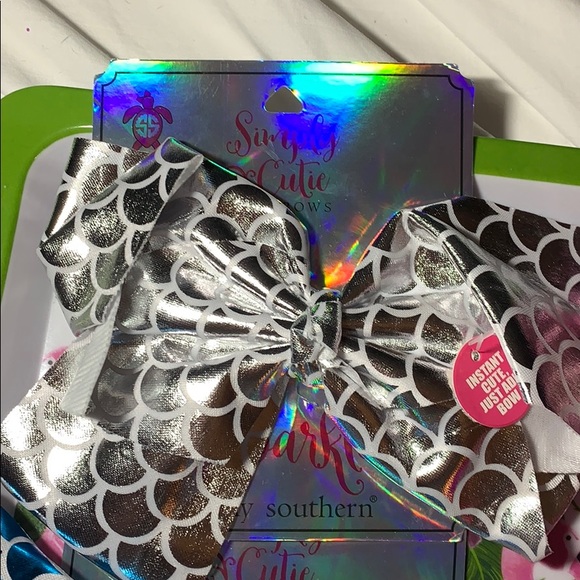 Simply Southern | Accessories | Simply Southern Girls Hair Bows Mermaid ...